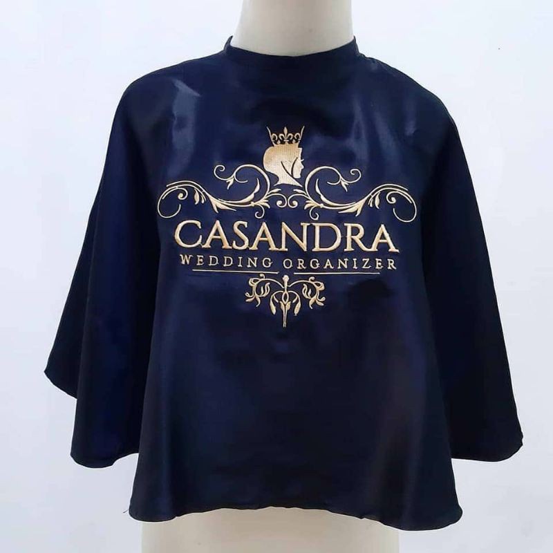 Jual APRON MUA / CAPE MUA CUSTOM BORDIR MAKEUP CELEMEK MANTEN | Shopee ...