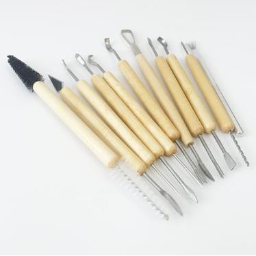 Jual ALAT SCULPTURE ALAT CLAY MODELLING TOOL CRAFT TOOL POTTERY SOFT ...