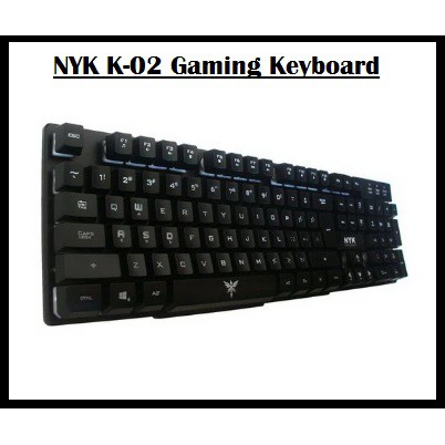 Jual NYK K-02 Fullsize Backlight Gaming Keyboard | Shopee Indonesia