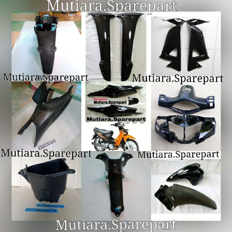 Jual Cover body supra fit new full body satuan/eceran warna hitam ...