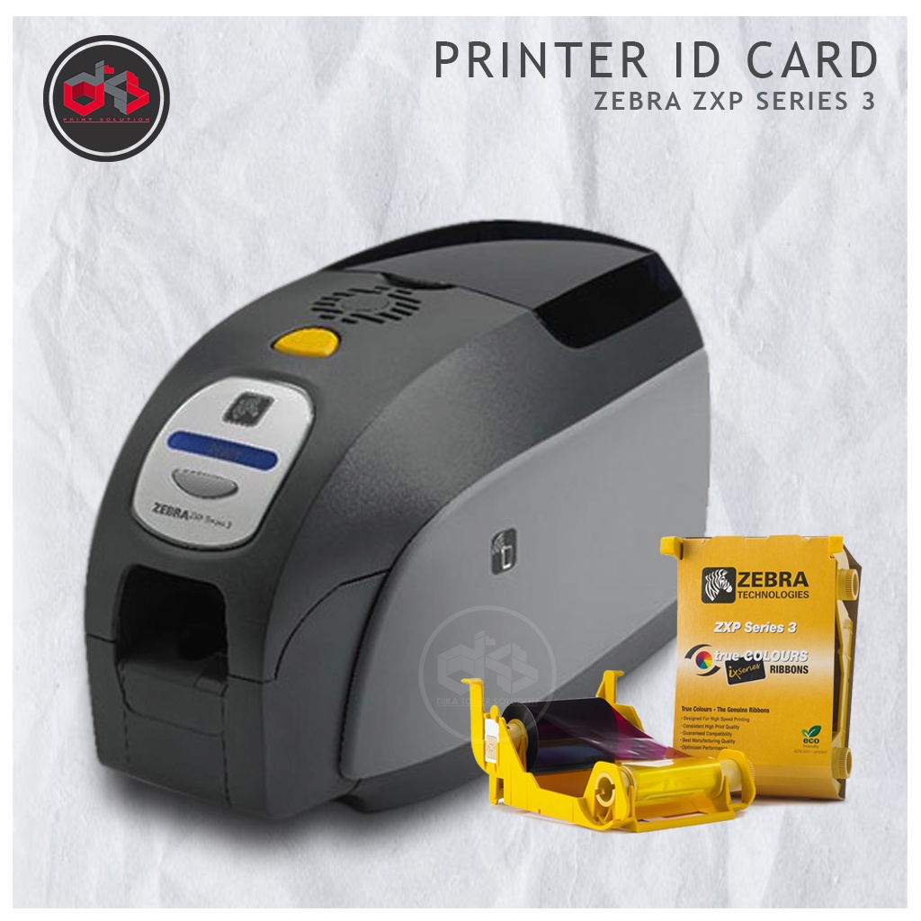 Jual Printer id card Zebra zxp series 3 warna dan monochrome | Shopee Indonesia
