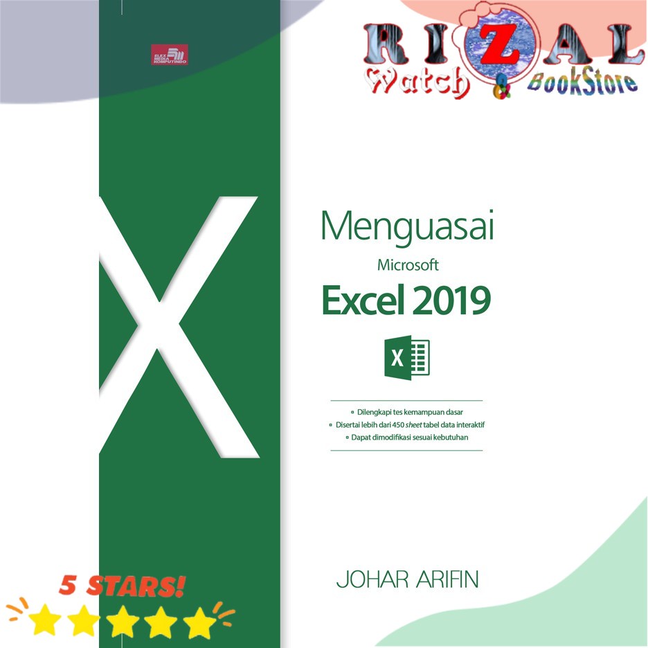 Jual BUKU MENGUASAI MICROSOFT OFFICE EXCEL 2019 | Shopee Indonesia