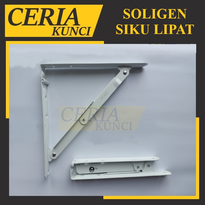 Jual Siku Lipat Soligen Siku Rak Lipat 20 x 20 cm | Shopee Indonesia