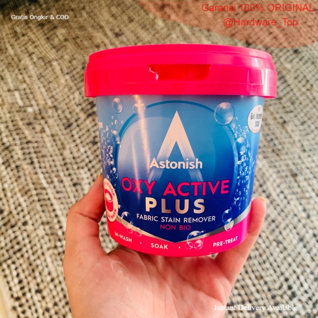 Jual Astonish Oxy Plus Active Deterjen Penghilang Noda 500 Gr OXY ...