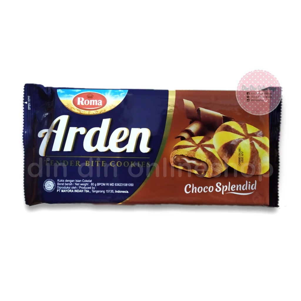 Jual ROMA ARDEN BISKUIT Biscuit Coklat Cokelat Putri Pangeran Snack Kue ...