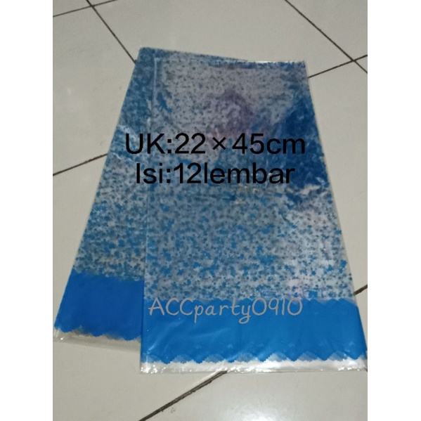 Jual Opp Bintang Souvenir 22×45cm / Opp Flower / Plastik Ulang Tahun ...