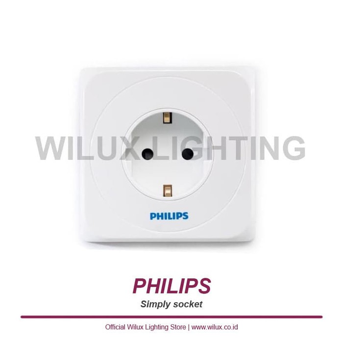 Jual PHILIPS Simply Socket - Stop Kontak | Shopee Indonesia