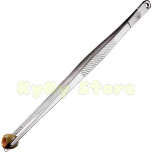 Jual Garnish TWEEZER TONGS Cocktail Decoration Cooking Tong Pinset ...