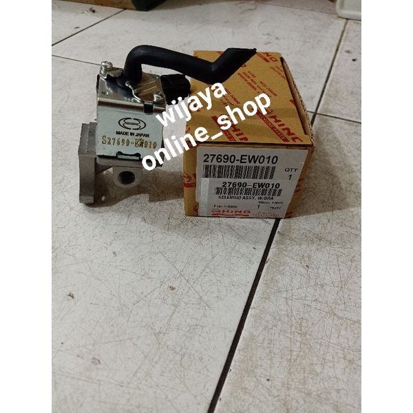 Jual selenoid atau valve 3 way Hino 500 PTO 27690-EW010 Made in japan ...