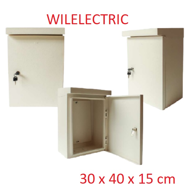 Jual IONEE Box panel listrik topi outdoor 30 x 40 x 15 / 30x40x15 cm ...