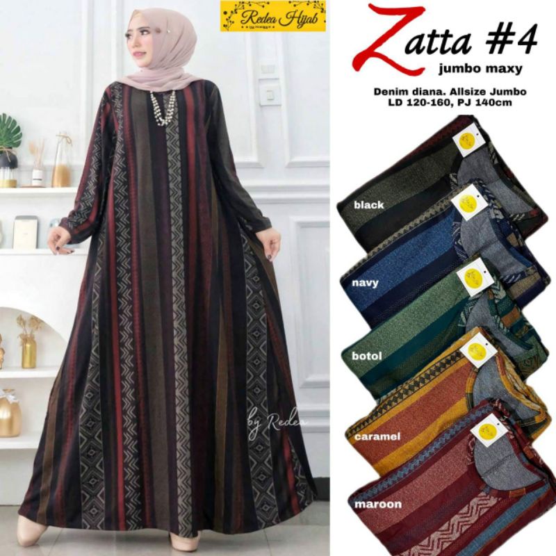 Jual GAMIS WANITA JUMBO ALL SIZE LD 120 MELAR 140CM GAMIS DIANA DENIM WANITA TERBARU BIG SIZE ...
