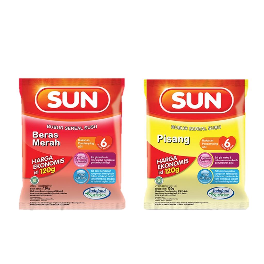 Jual [Paket Sun 120 gr] Pisang Dan Beras Merah | Shopee Indonesia