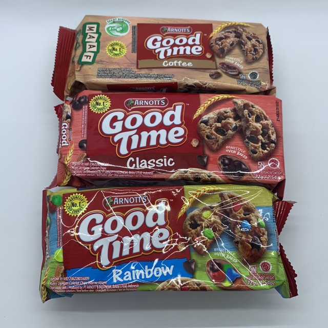 Jual Good Time Cookies 72gr All Varian | Shopee Indonesia