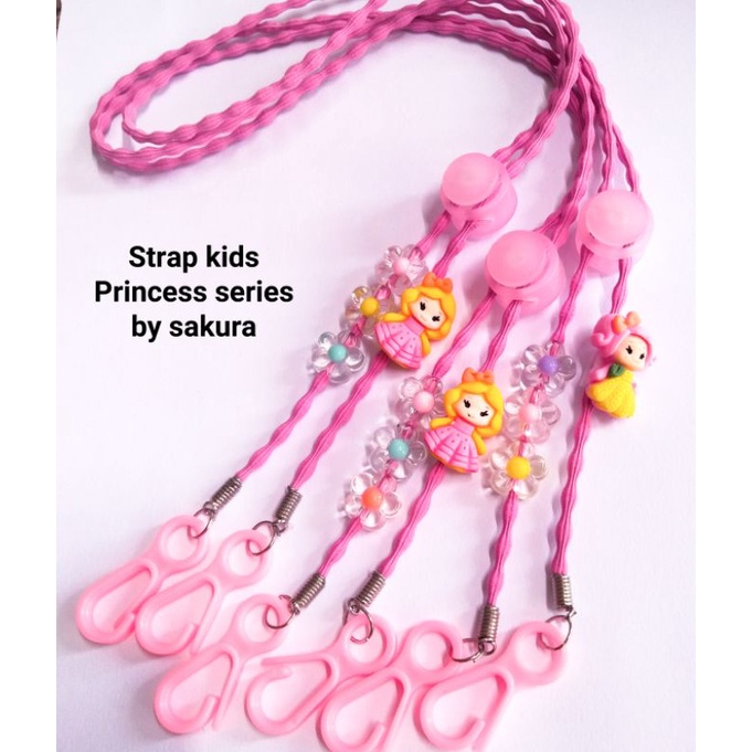 Jual ANEKA MODEL Boy Girl Strap masker anak lucu - strap mask kids ...