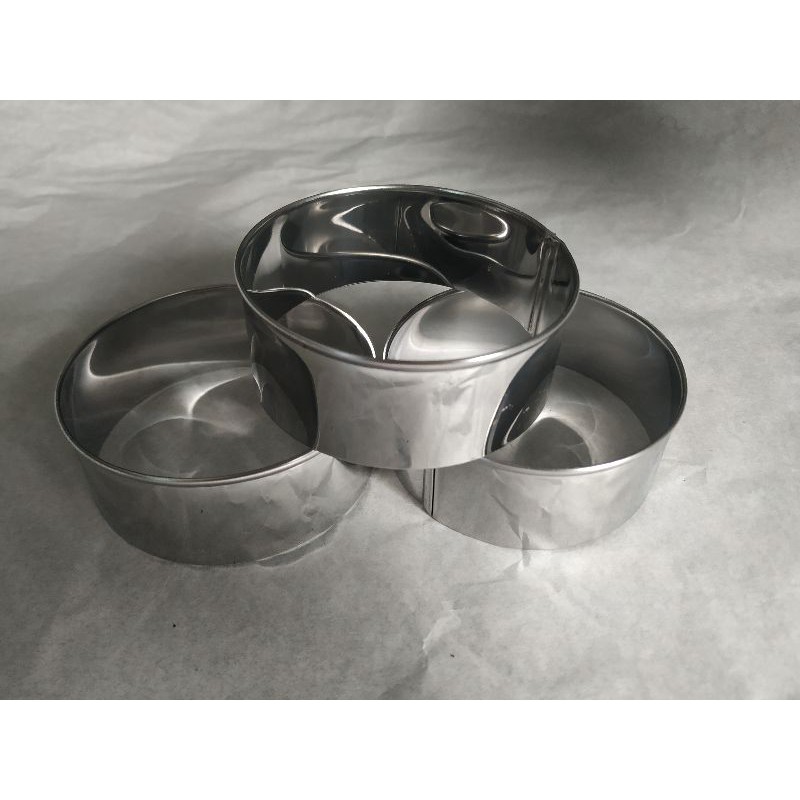 Jual Ring roti bulat/cetakan burger/ ring cutter diameter 9cm | Shopee ...