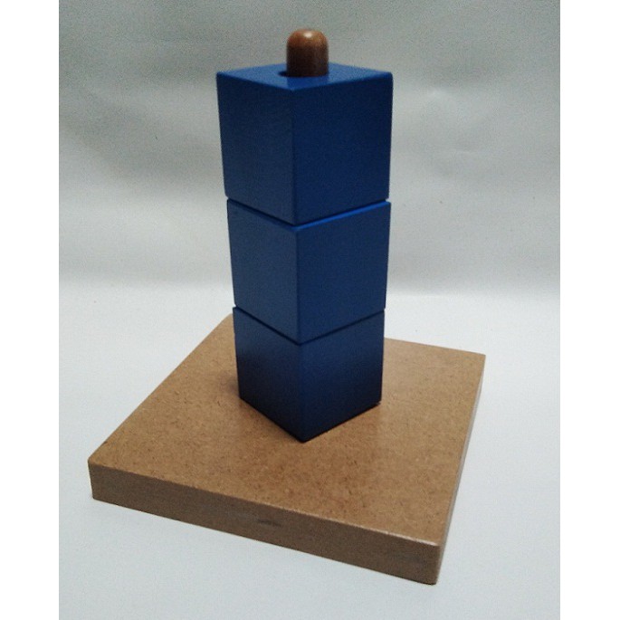 Jual Montessori dowel kotak Menara Balok | Shopee Indonesia