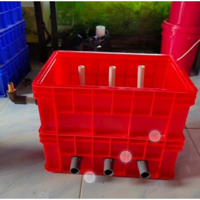 Jual Trickle Filter Kolam Koi 2susun/Box Filter | Shopee Indonesia