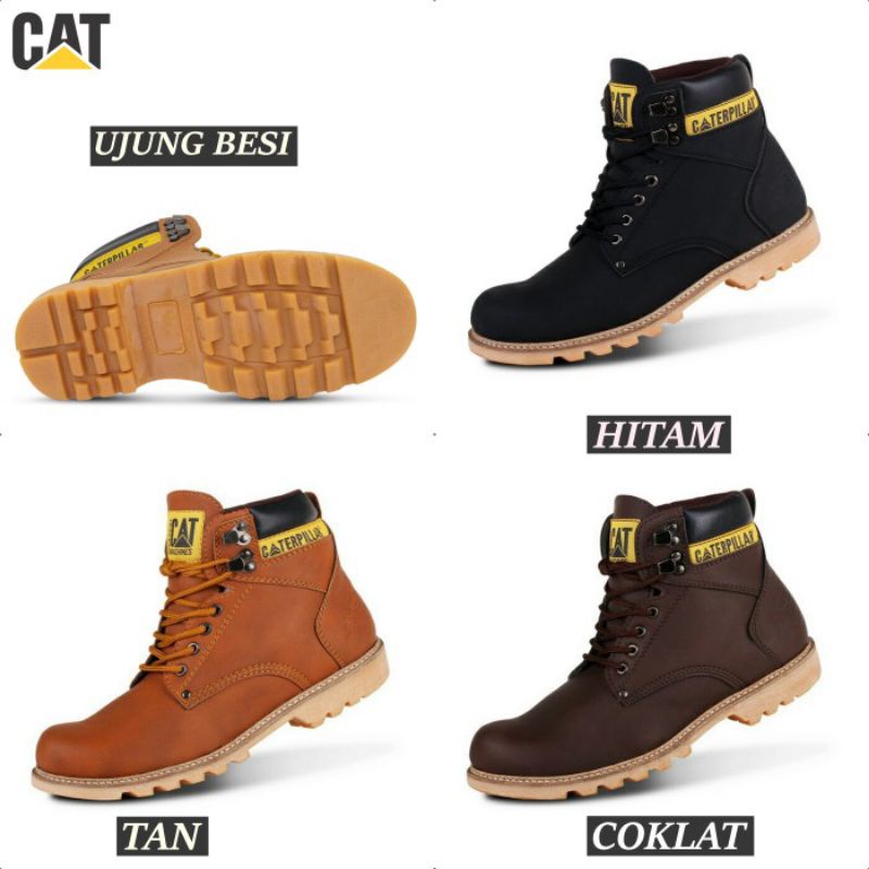 Jual [Aman STORE.ID]Sepatu Safety Middle Boots #02 / Sepatu Safety ...
