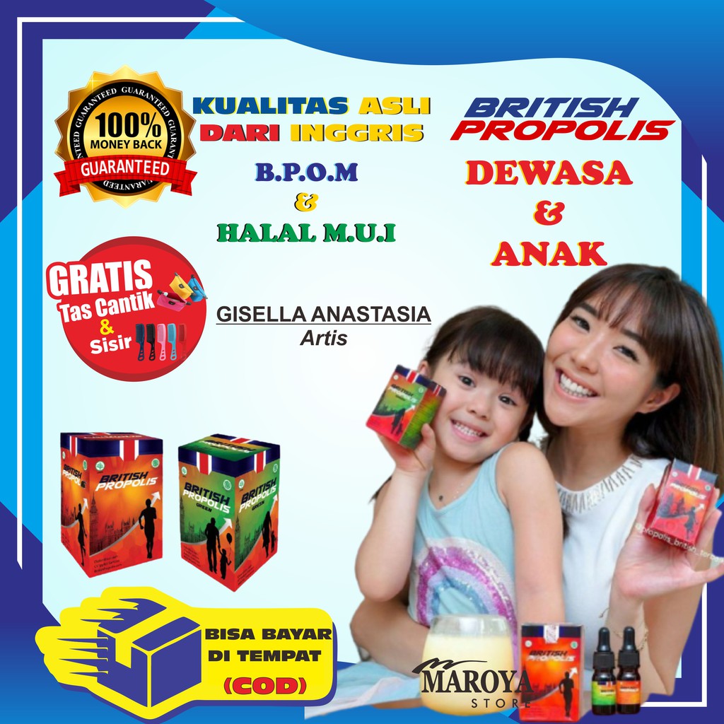 Jual BRITISH PROPOLIS BRITISH BRITIS PROPOLIS VITAMIN OBAT KESEHATAN ...