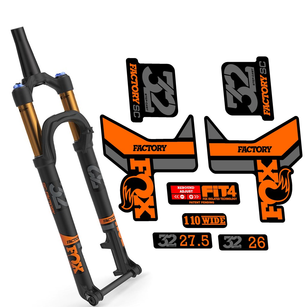 Jual Sticker Sepeda Decal Fox 32 Step Cast Stiker Fork MTB | Shopee ...
