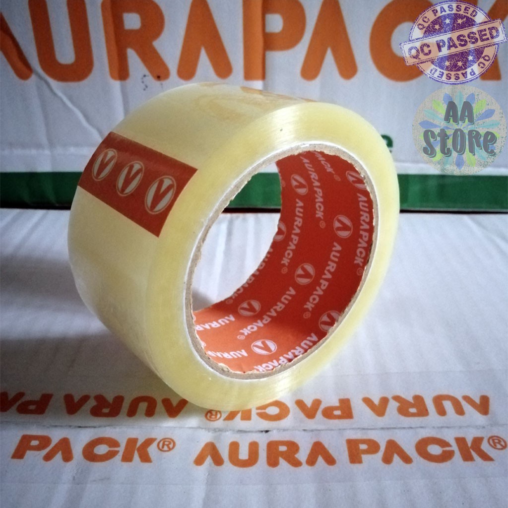Jual LAKBAN BENING / LAKBAN OPP 2 INCH X 54 YARD / AURAPACK / LAKBAN ...