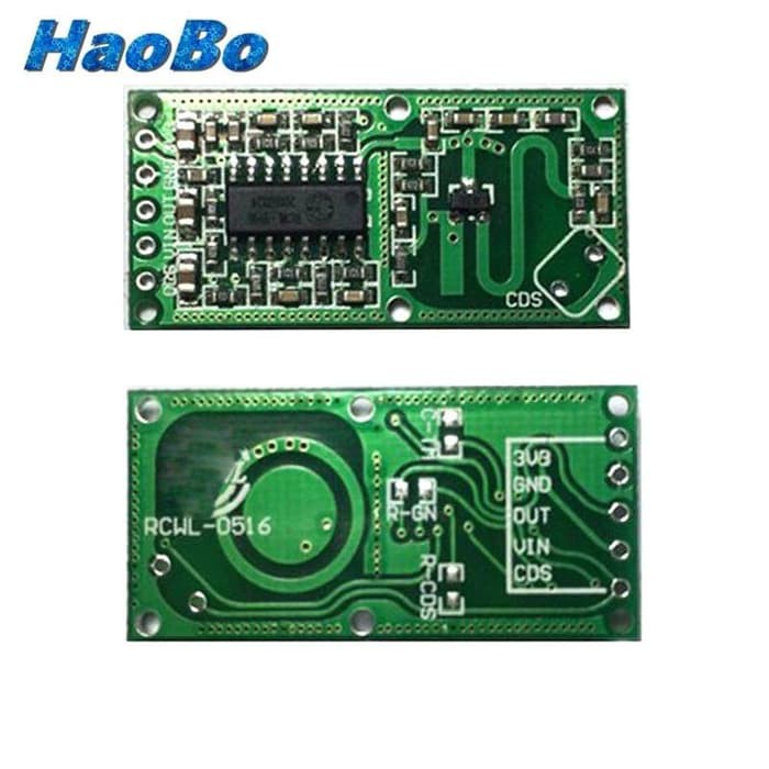 Jual RCWL-0516 Microwave Radar Module Human Body Induction Sensor ...