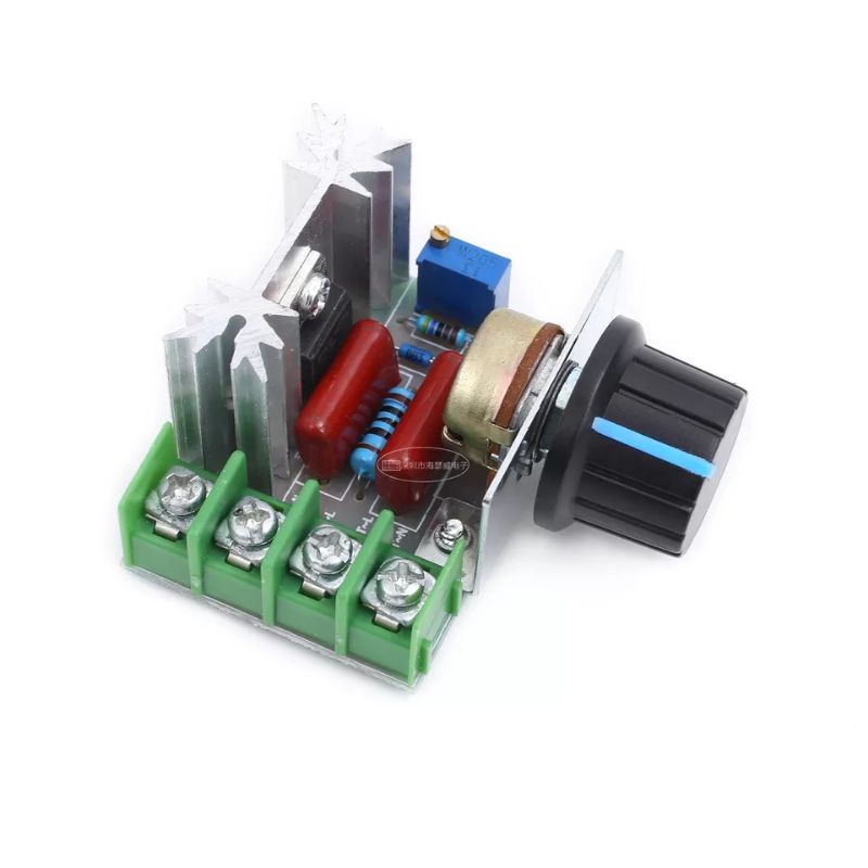 Jual DIMMER AC 220V 2000W SCR Regulator Tegangan Peredupan Dimmer Motor ...