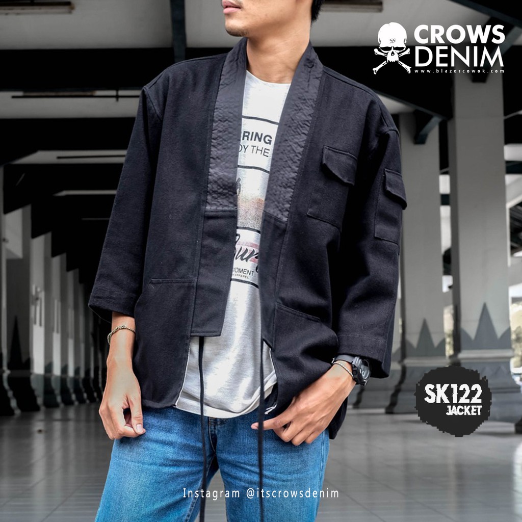 Jual Jaket Pria . Jaket Cowok . Outer Harajuku Style SK122 | Shopee ...