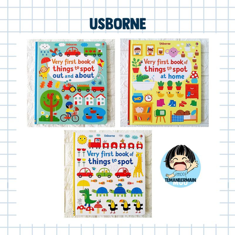 Jual USBORNE - Very First Book of Things to Spot / Peep Inside / See Inside / Look Inside ...