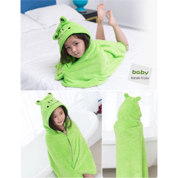 Jual Handuk Jubah Mandi Karakter Hewan Lucu/Handuk Jubah Mandi Anak ...