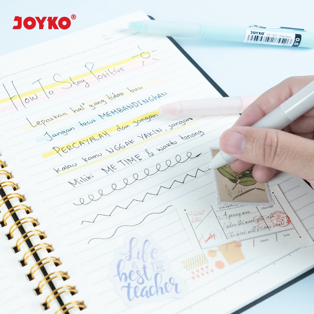 Jual Gel Pen Pulpen Pena Joyko GP-343 Pasuteru Gel 0.5 mm | Shopee Indonesia