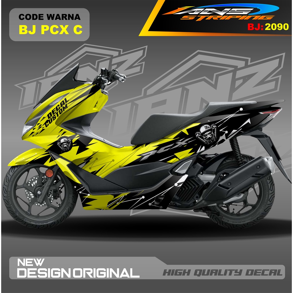 Jual VARIASI STICKER FULL BODY PCX 150 / DECAL STICKER MOTOR HONDA PCX ...