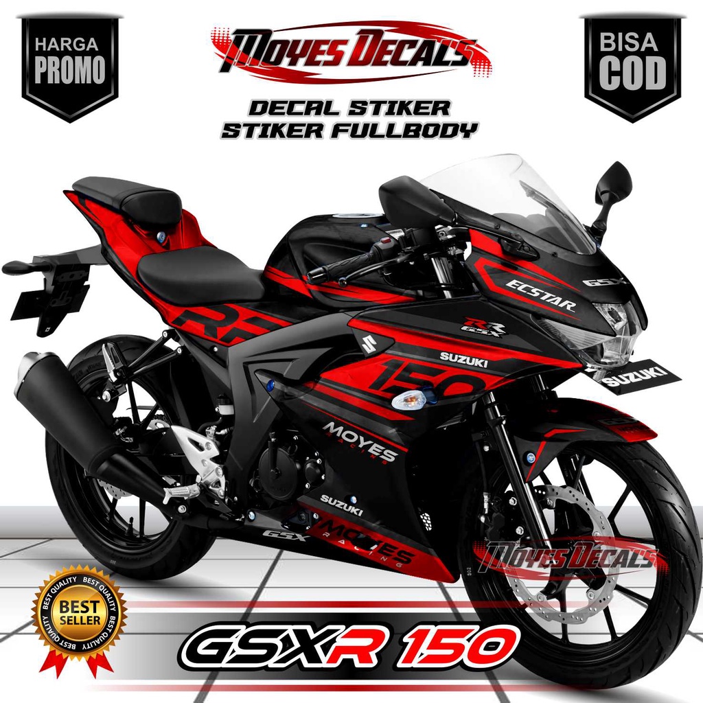 Jual Decal Suzuki Gsx R 150 Full Body Custom | Shopee Indonesia
