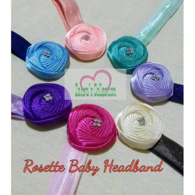 Jual Rosette Baby Headband (Bandana Bayi) | Shopee Indonesia