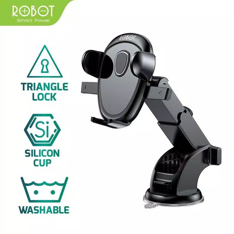 Jual Robot RT-CH11S Car Holder Universal Pegangan Hp Mobil 360 Rotable ...