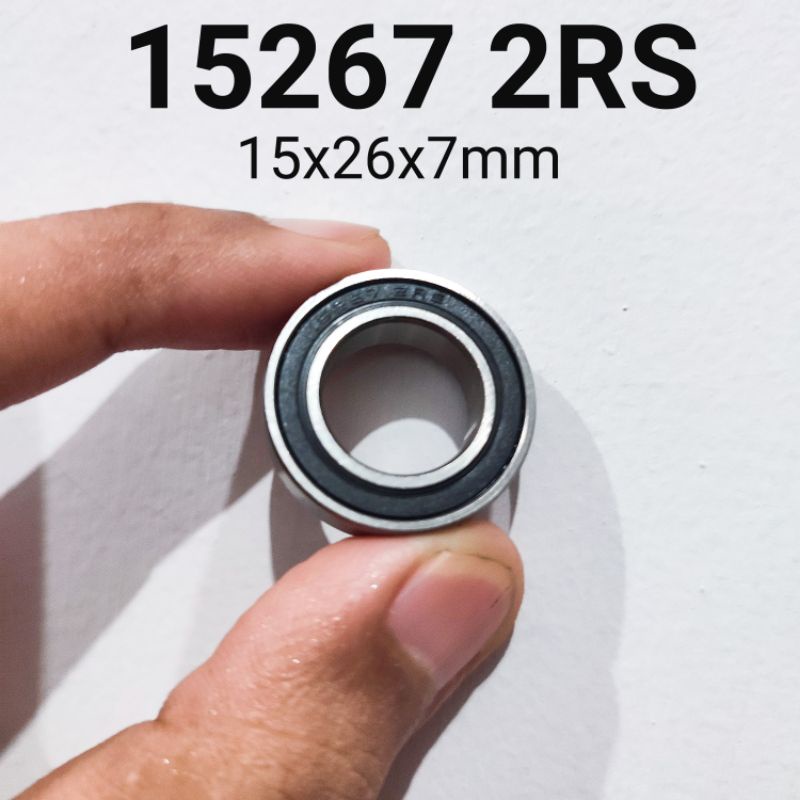 Jual Ball Bearing 15267 2RS Untuk Hub Freehub Size 15mm x 26mm x 7mm ...