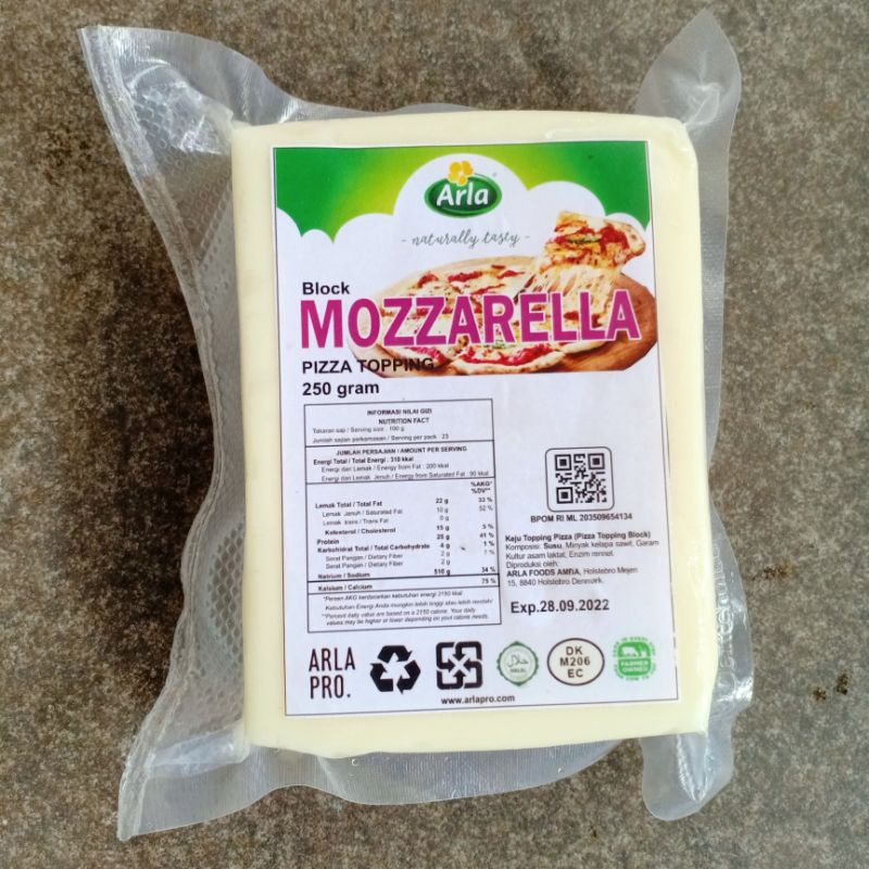Jual Keju Mozarella Arla 250gr | Shopee Indonesia