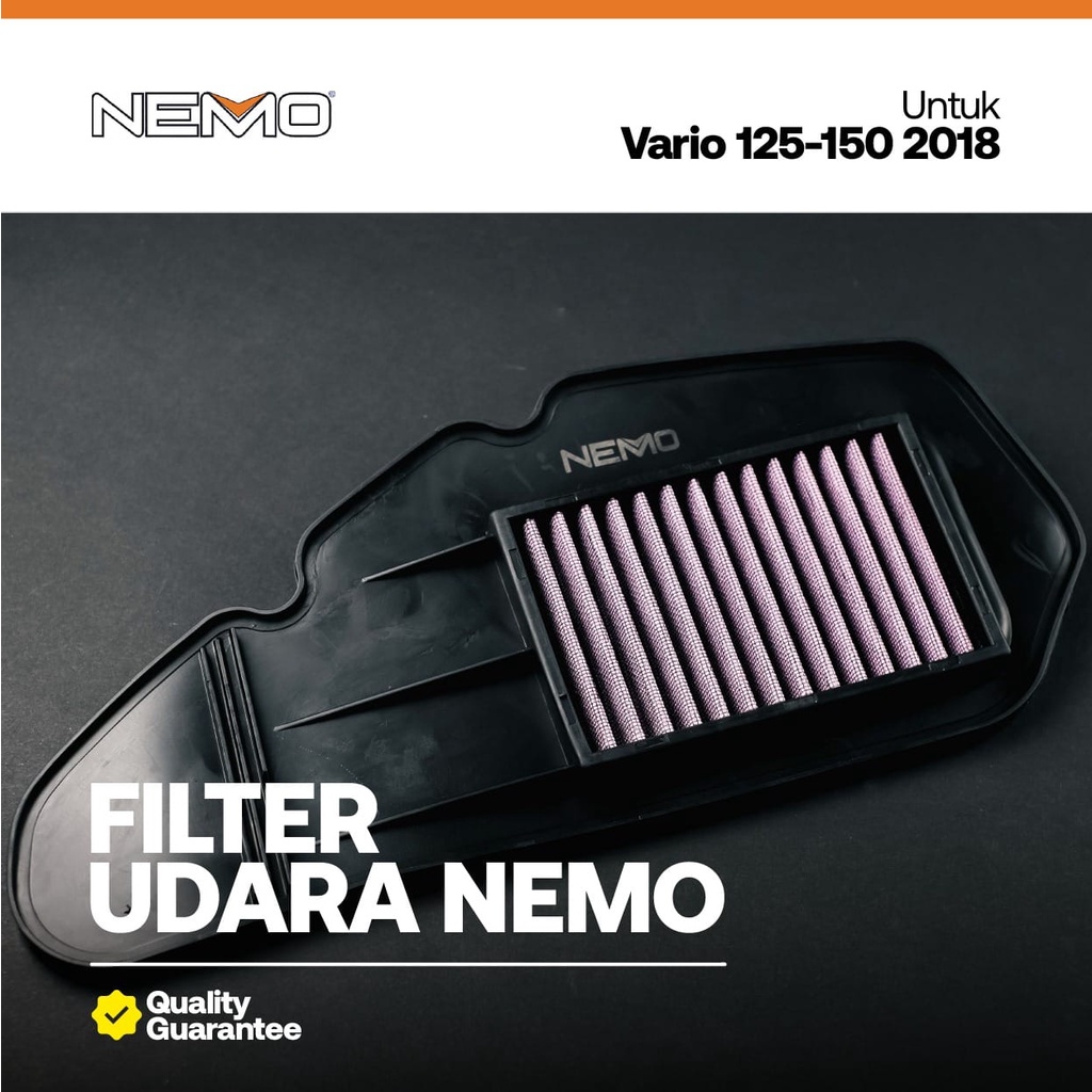Jual FILTER UDARA RACING NEMO VARIO 125 150 LED 2018 STAINLESS BISA DI ...
