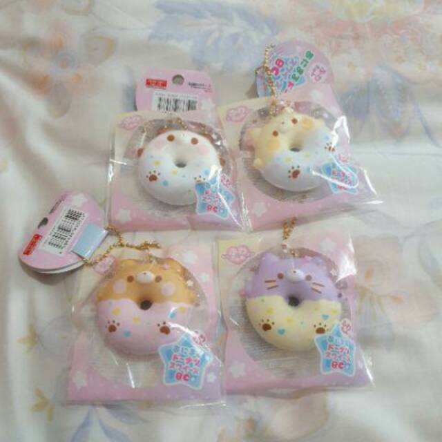 Jual SQUISHY LUCU| DONUT SQUISHY BY FUWAKYUN | Shopee Indonesia
