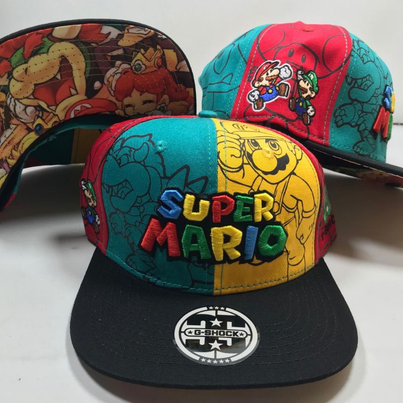 Jual Eta 69 Topi Snapback Gshock x Super Mario Collabs Limited Premium ...