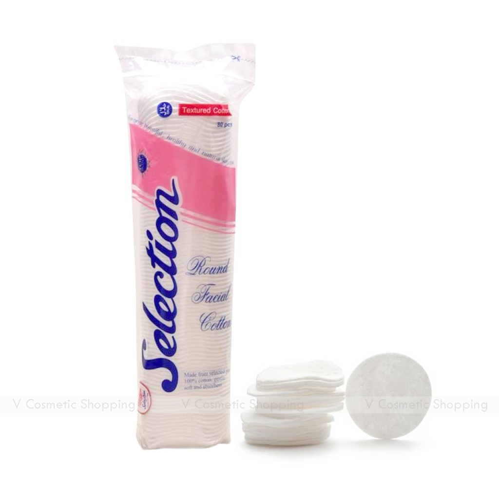 Jual Kapas Oval Selection Round Facial Cotton | Shopee Indonesia