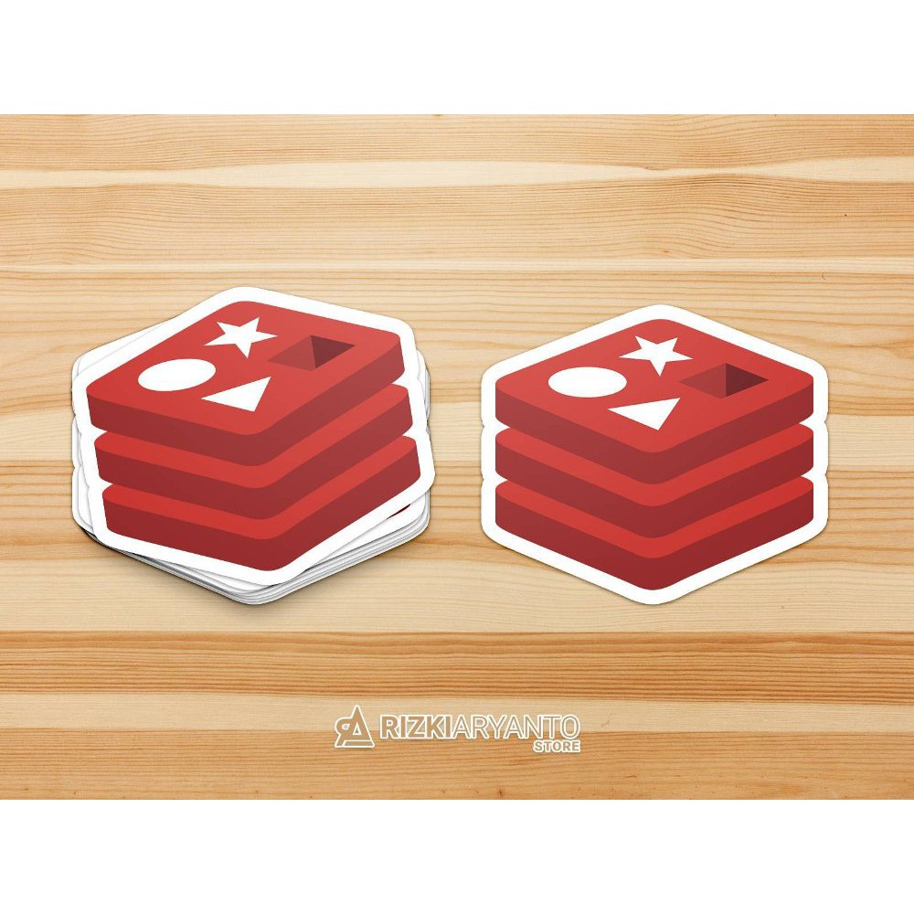 Jual Sticker - Stiker Logo Redis without Wordmark untuk PC Laptop HP ...