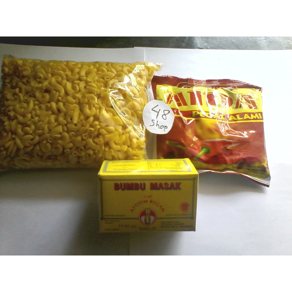 Jual Stok Ready MAKARINI KONDANG DAN BUBUK CABAI AIDA DAN BUMBU ATOM ...
