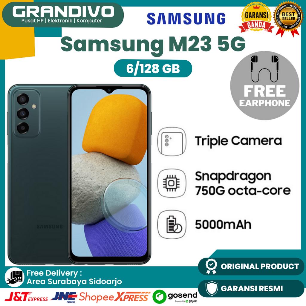 Jual Samsung Galaxy M23 5G 6/128 Gb Snapdragon 750G Baru Segel Garansi Resmi Samsung - Grandivo ...