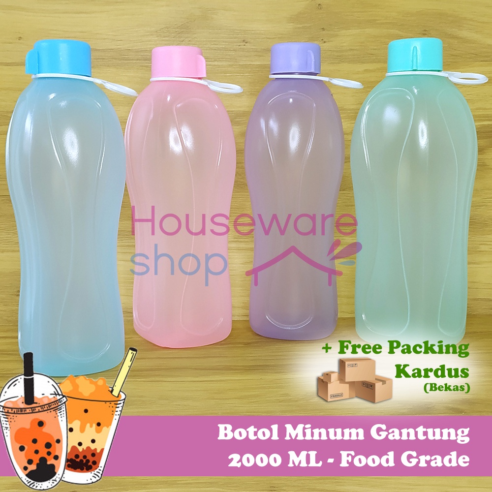 Jual Botol Minum 2 Liter / Botol Air Gantung 2000 ml - Cool Pot ...