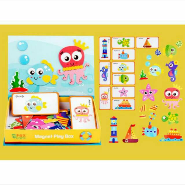 Jual Magnetic Puzzle / Magnet Play Box | Shopee Indonesia