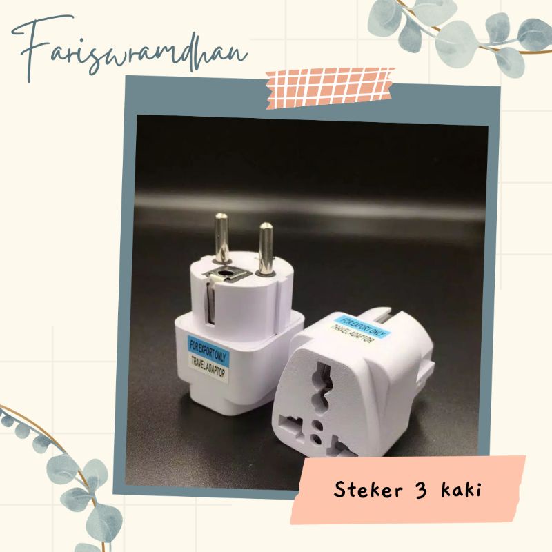 Jual A271-Adaptor Travel Kaki 3 Ke Kaki 2 Adaptor Over Steker Colokan ... Jual A271-Adaptor Travel Kaki 3 Ke Kaki 2 Adaptor Over Steker Colokan ...