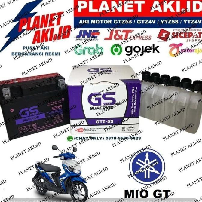 Jual Aki Motor Yamaha Mio GT GTZ5S GS Y Accu Kering MF | Shopee Indonesia
