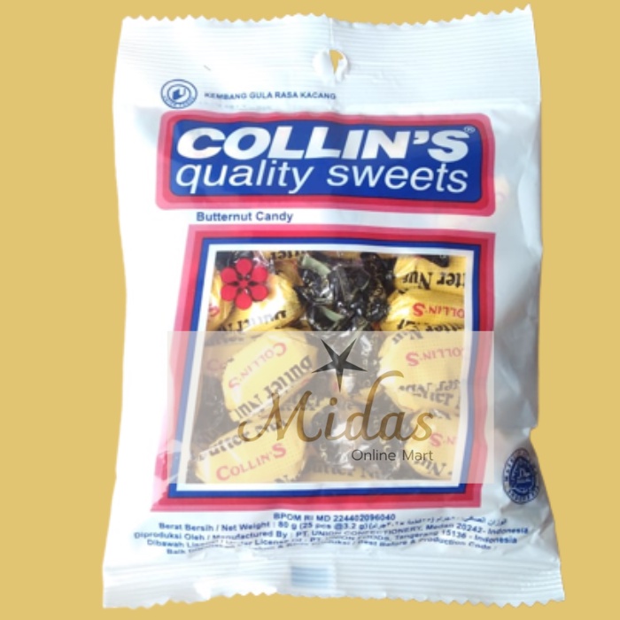 Jual Permen Collins Butternut (permen kacang collins) | Shopee Indonesia