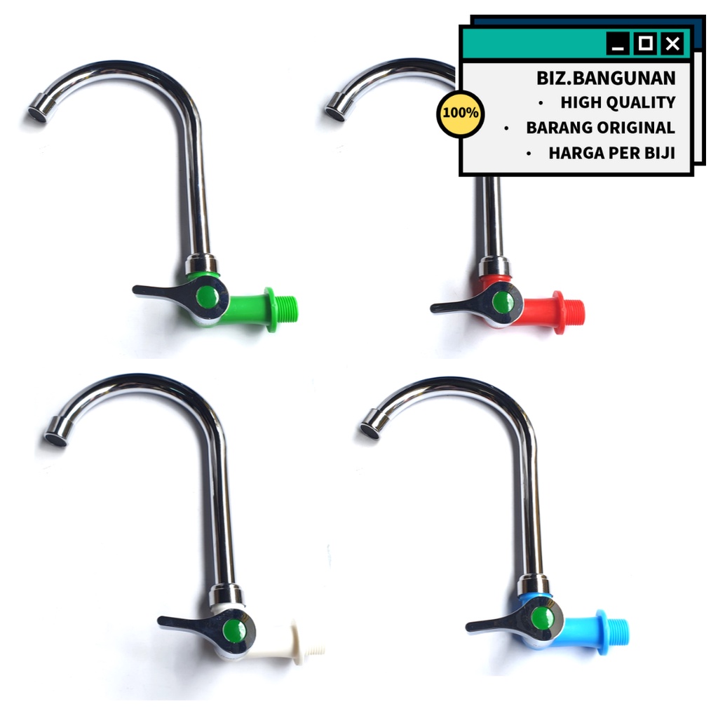 Jual KRAN ANGSA PIPA STAINLESS PVC IGM - KERAN AIR CUCI PIRING DAPUR ...